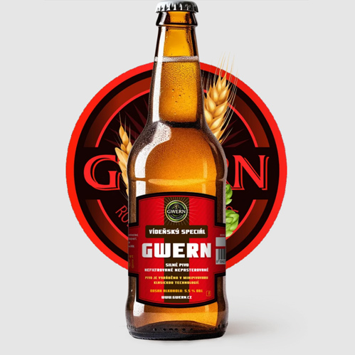 Pivo 13° Vídeňský speciál | Pivovar Gwern, Nupaky